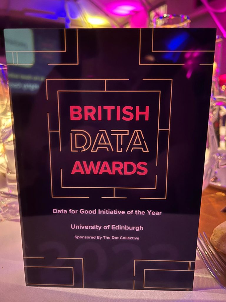 Winner! British Data Awards - Data Education in Schools