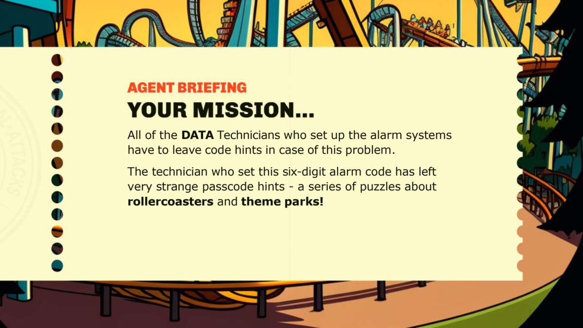 Maths Week Scotland 2024 – 'Locked in the DATA base' Live Escape Room ...